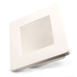 Plaster recessed spotlight for GU10/MR16 spots, with satin glass ...