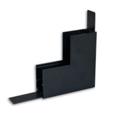 Track48 corner rail 90° vertical for surface mounted rail, black, not ...